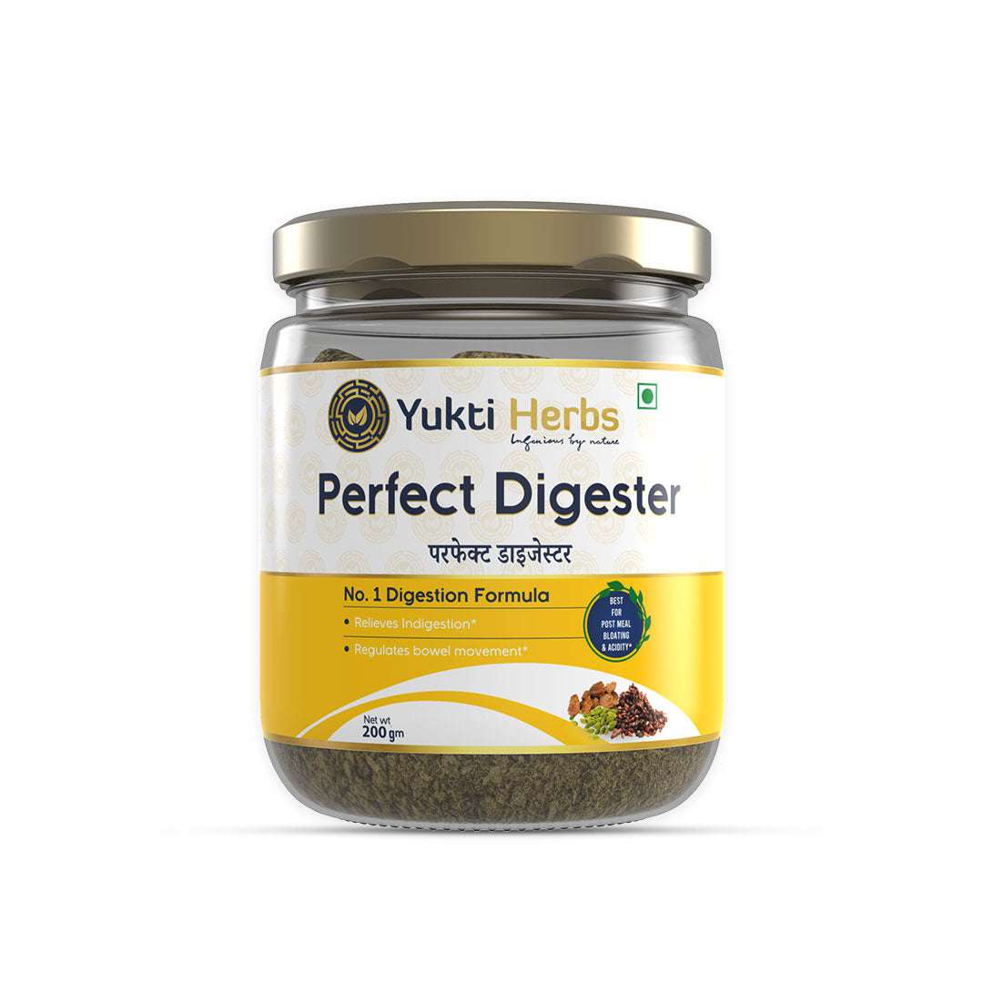 Yukti Herbs Perfect Digestor | Natural Digestion Powder for Quick Relief